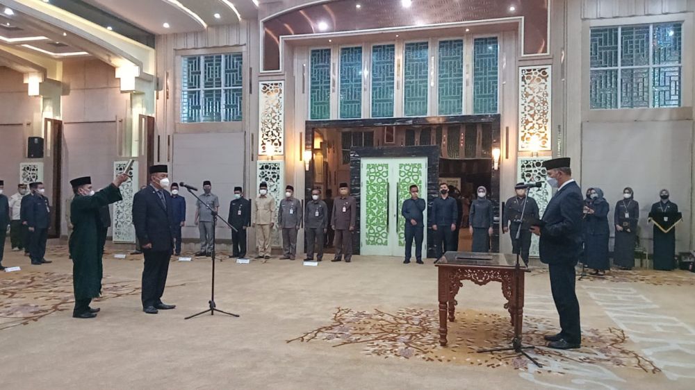 Sah, Ridwan Gantikan Budidaya Sebagai Sekda Kota Jambi