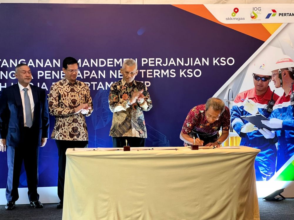 Tingkatkan Produksi Migas, Pertamina EP Tandatangani Amandemen PKS Operasi